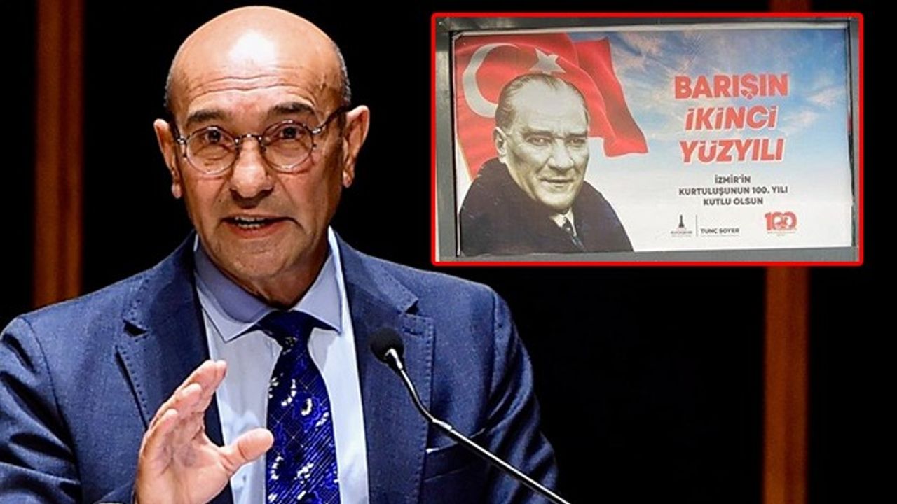 'Barış afişi' tartışması tam gaz! 'Ayrışma yaratmaya çalışıyorlar ...