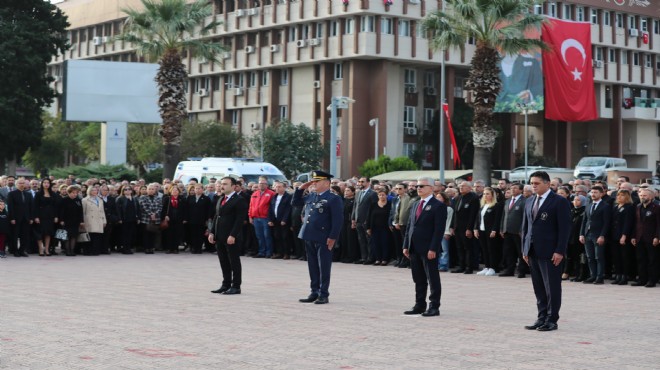 Aliağa'da Atatürk özlemle anıldı - Ege'de Sonsöz Aliağa'da Atatürk özlemle anıldı - Ege'de Sonsöz