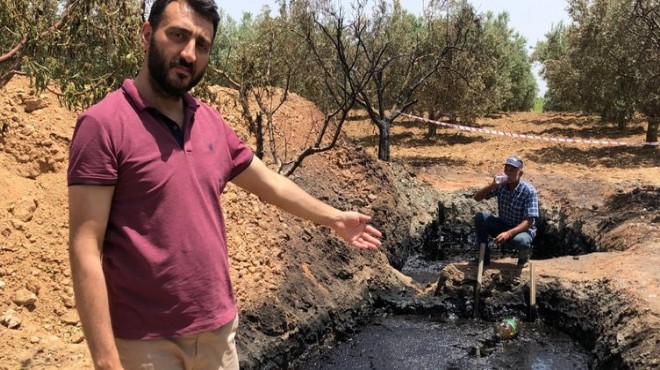 Başına talih kuşu kondu... Tarlasında petrol çıktı! - Ege'de Sonsöz Başına talih kuşu kondu... Tarlasında petrol çıktı! - Ege'de Sonsöz