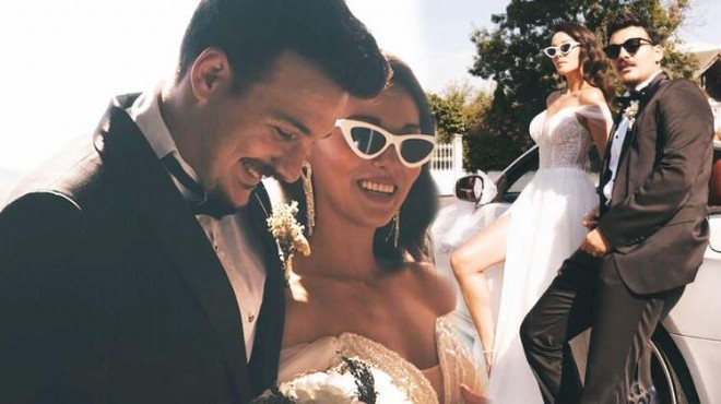 Burcu Karakaya ve Eray Altay evlendi - İzmir Haber - İzmir Son Dakika Haberleri