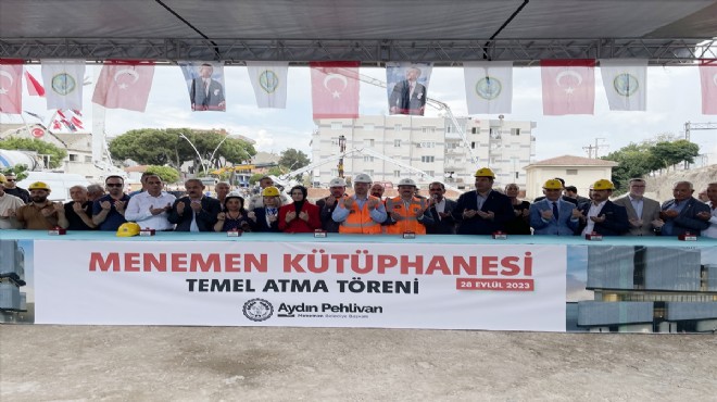 Menemen'de temel atıldı... 2024'ün ilk çeyreğinde açılacak! - Ege'de Sonsöz Menemen'de temel atıldı... 2024'ün ilk çeyreğinde açılacak! - Ege'de Sonsöz