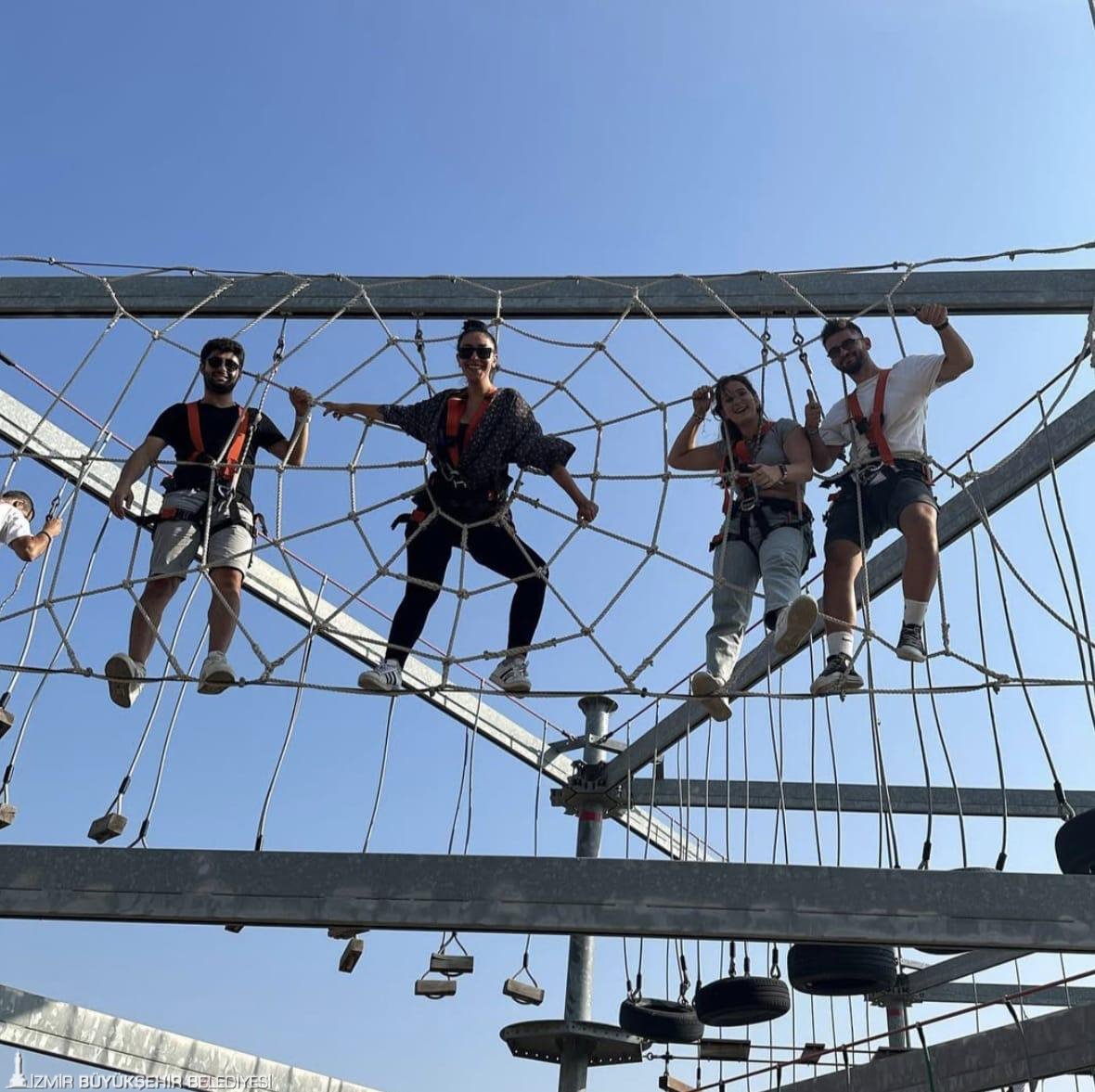 Macera Park'ta "Gençlik Parkuru" günleri başladı - İzmir Haber - İzmir ...
